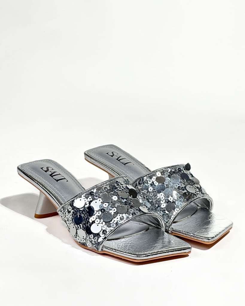 Salt French Pavilion Flats - Silver (eu:35) | Jeevee