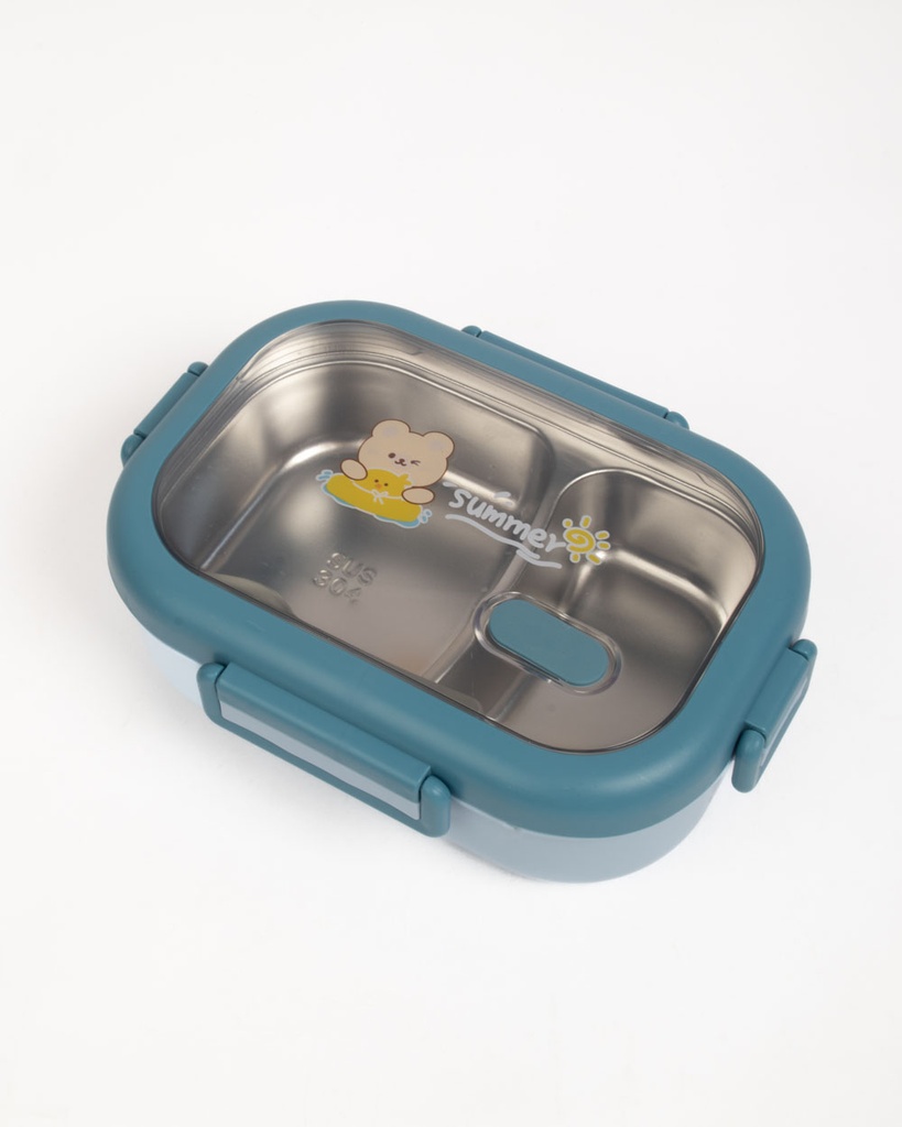 Jeevee Kids Cheese Tiffin Box - Blue | Jeevee