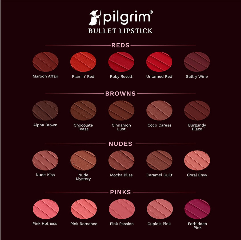 Pilgrim Bullet Lipstick Pink Romance | Jeevee