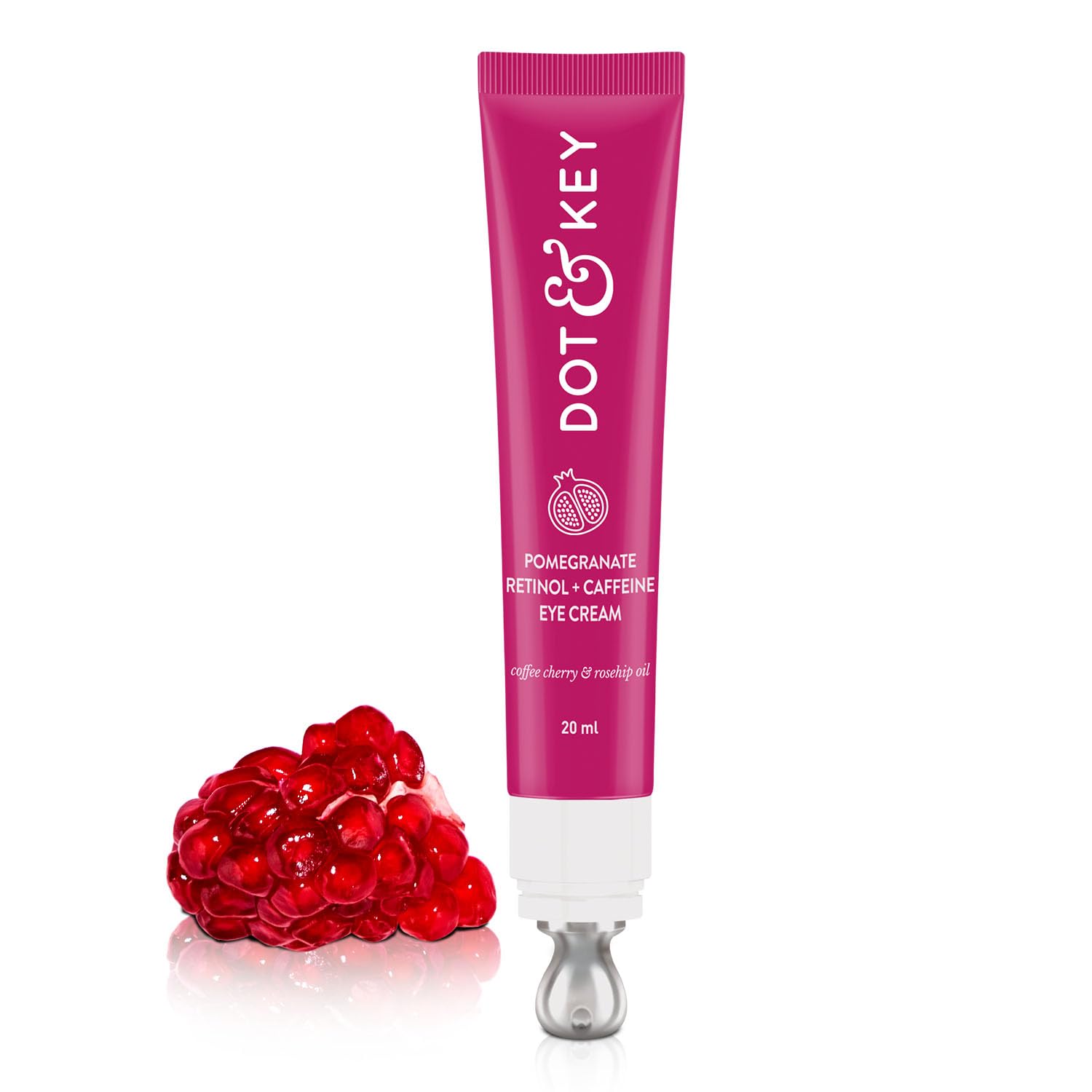 Dot & Key Pomegranate Retinol + Caffeine Eye Cream - 20 Ml | Jeevee