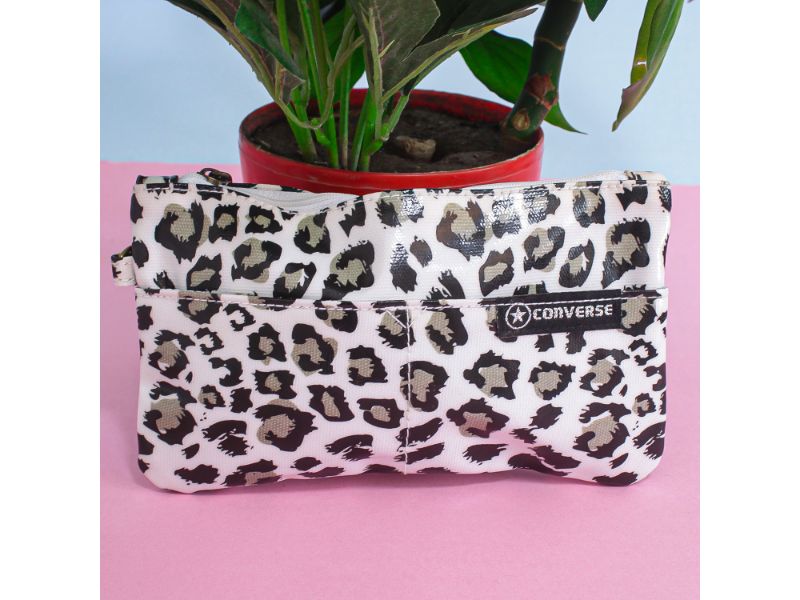 Converse Black Pvc Free Pencil Case (cream) | Jeevee