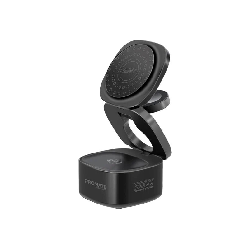 Promate Rubix-65w-eu, Foldable 5-in-1 Charging Station | Jeevee