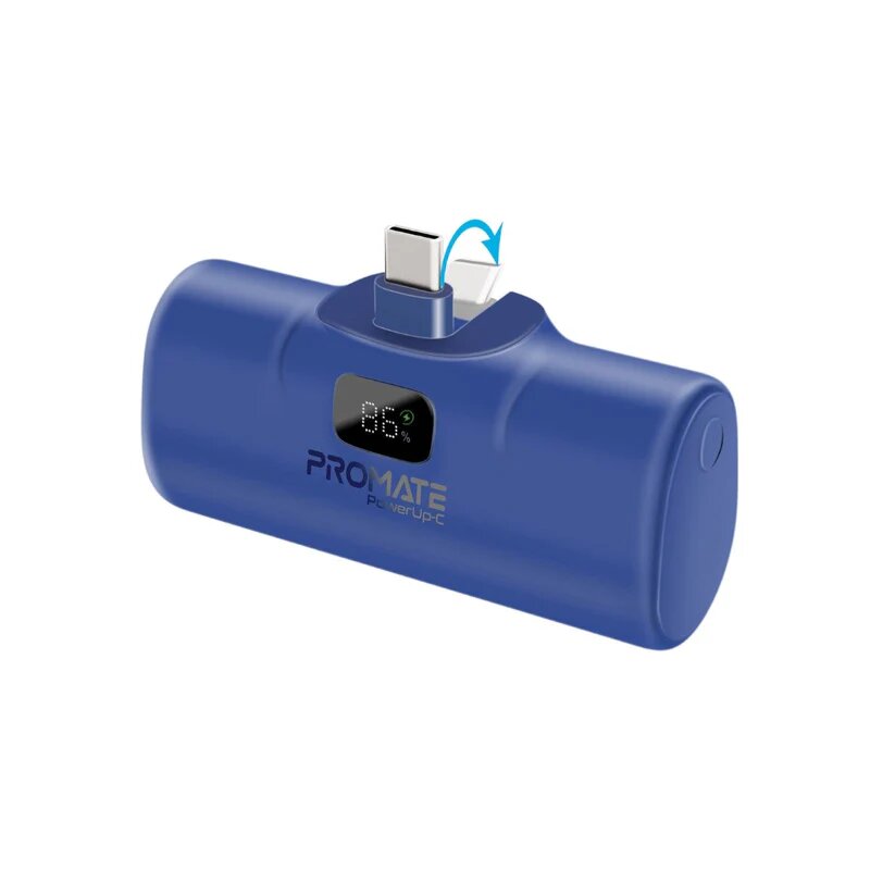 Promate Powerup-c Power Bank (blue ) | Jeevee