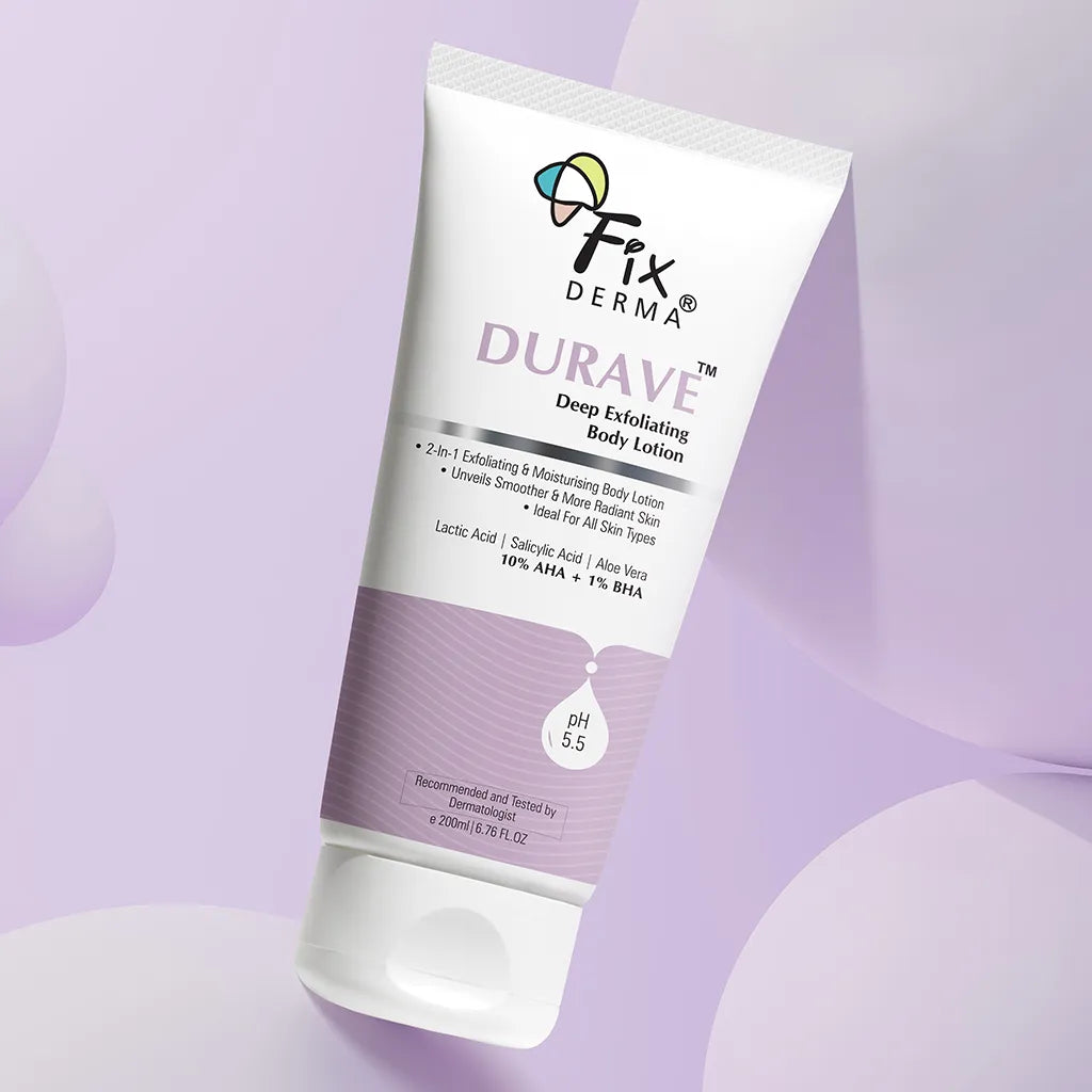 Fixderma Durave Deep Exfoliating Body Lotion - 200ml | Jeevee
