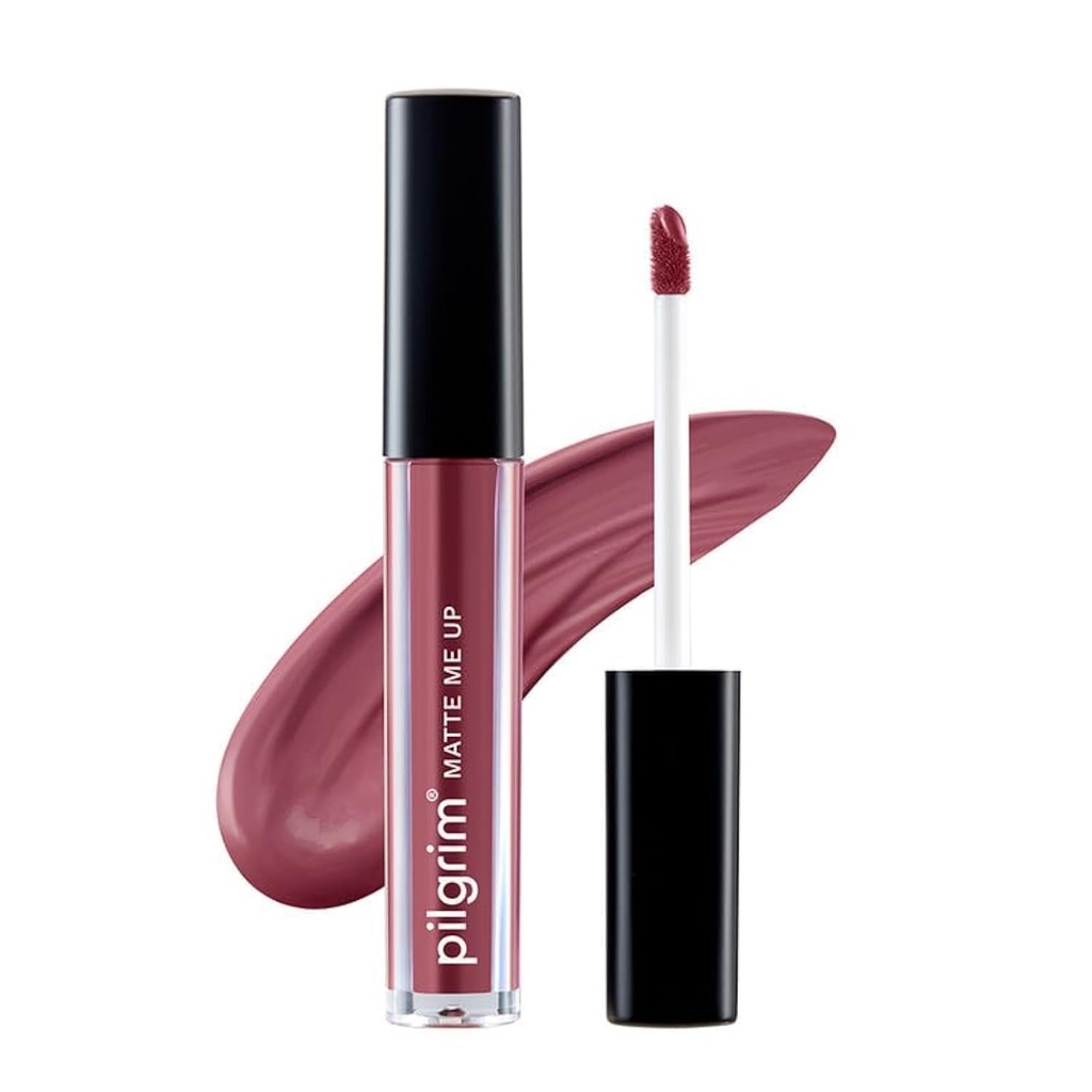 Pilgrim Liquid Lipstick Flirty Rose - 3ml | Jeevee