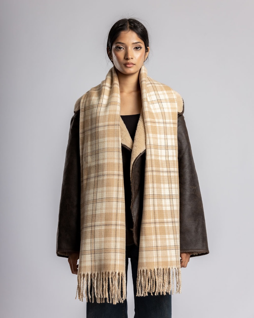 Salt Classic Checker Muffler | Jeevee