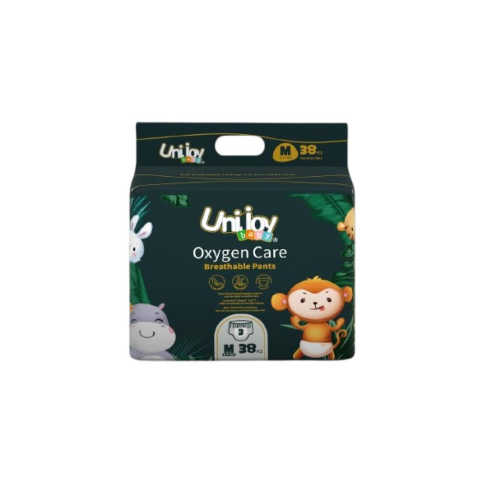 Unijoy Super Soft High Absorbent Baby Diaper Pants (m-38pcs) | Jeevee
