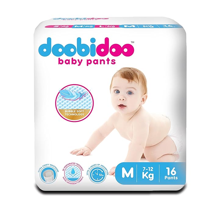 Doobidoo Baby Pants M 16n (economy Pack) B | Jeevee