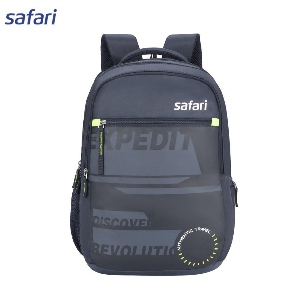 Safari Arrow Backpack 19 Inch 3 Compartment (gray) | Jeevee