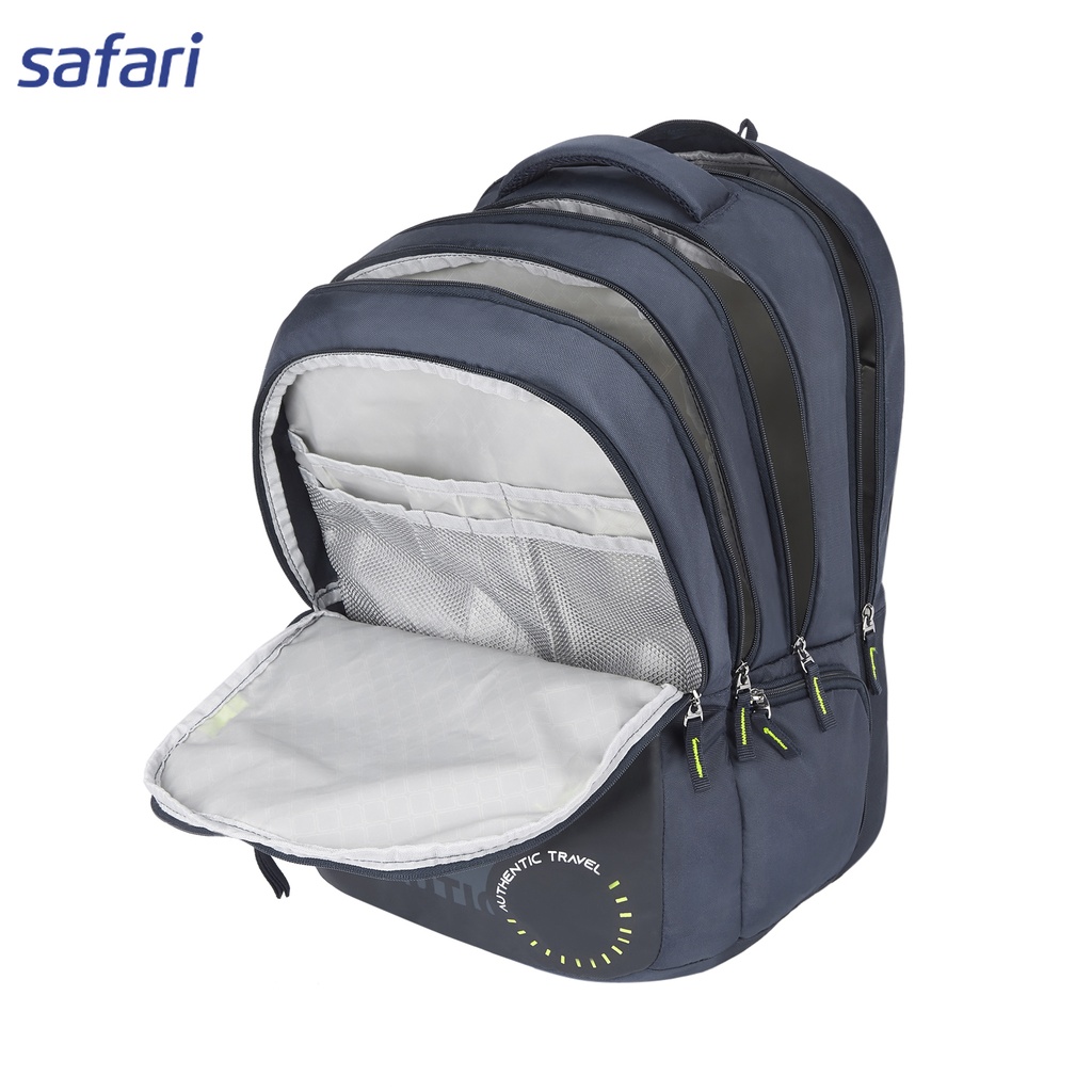 Safari Arrow Backpack 19 Inch 3 Compartment (black) | Jeevee