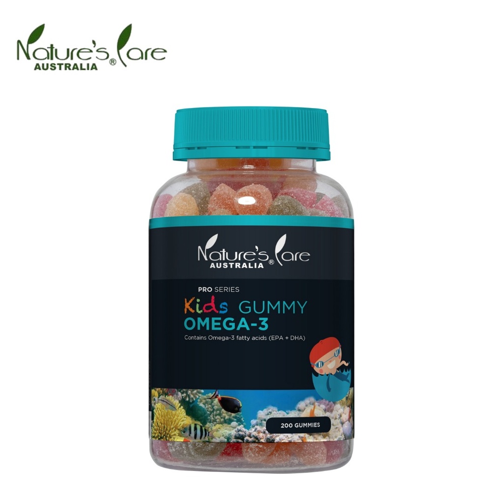 Nature's Care Australia Kid's Gummy Omega 3, 200 Gummies | Jeevee