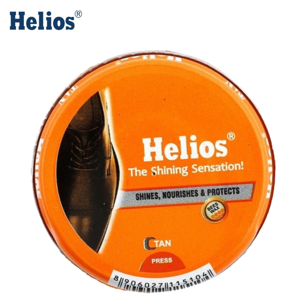 Helios Leather Wax Shoe Polish - 40 Gm (tan) | Jeevee