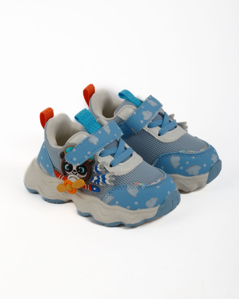 Jeevee Kids Comfortable Sneakers - Blue/23 (9-10 Years) | Jeevee