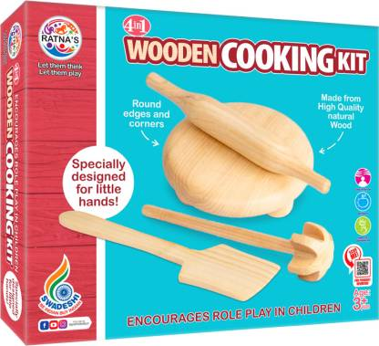 Ratna's Wooden Cooking Kit | Jeevee