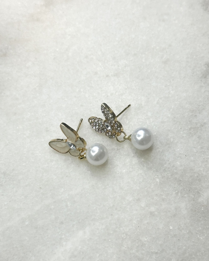 Pepper Dual Pearl With Bow | Jeevee