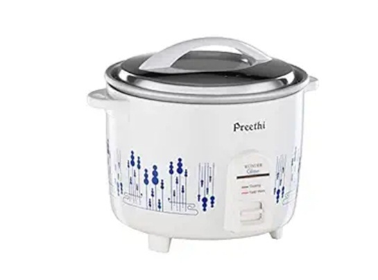 Preethi Glitter Electric Rice Cooker 1.0 Ltr Rc-322 450 Watt | Jeevee