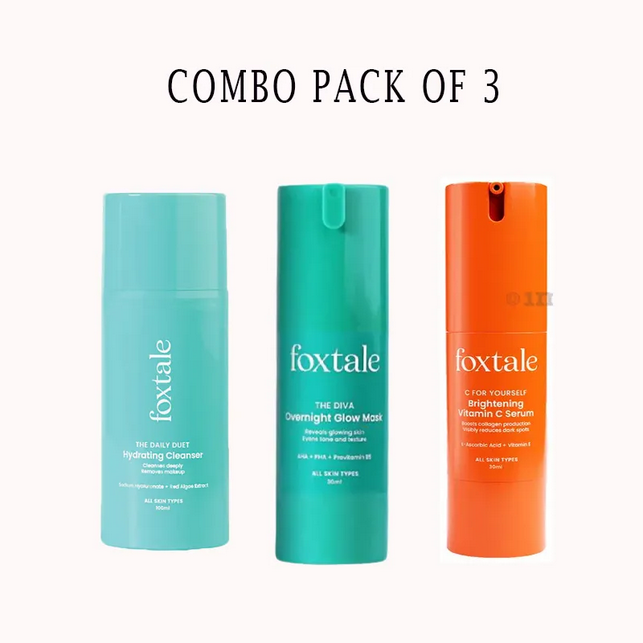 Foxtale Radiant Skin Overnight Kit | Jeevee