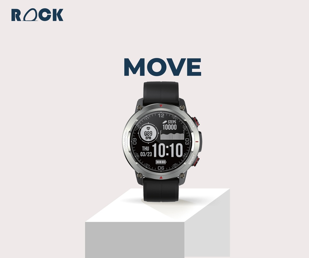 Rock Move Smartwatch (black) | Jeevee