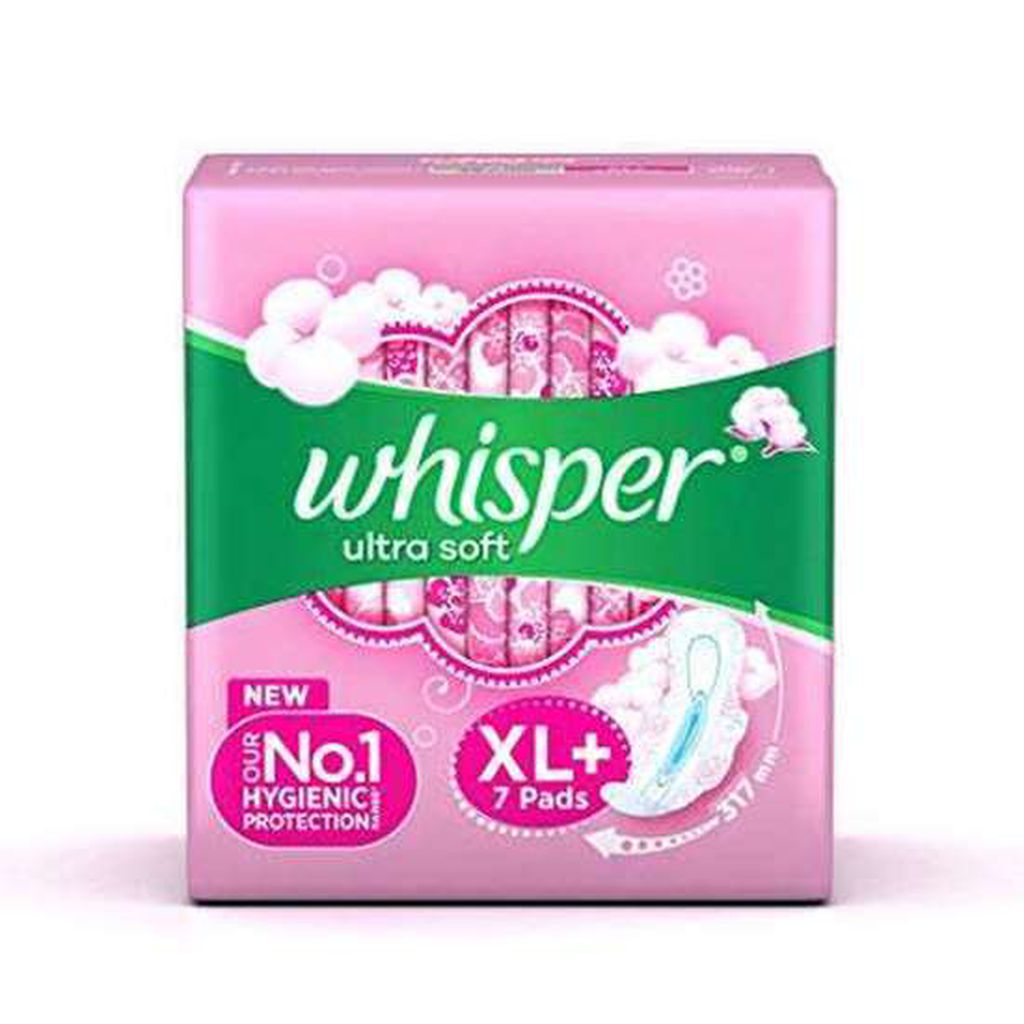 Whisper Ultra Soft Xl+ 7 Pads | Jeevee