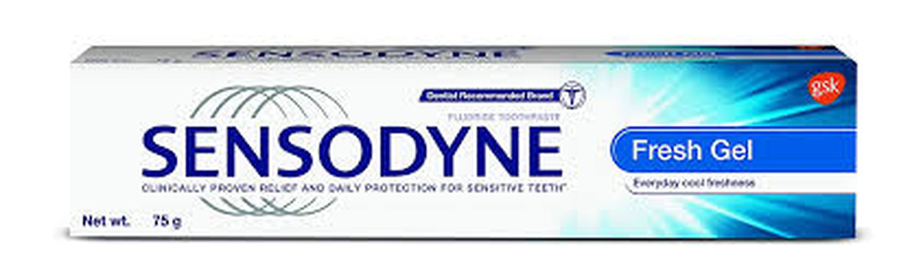 Sensodyne Toothpaste 75gm (fresh Gel) | Jeevee
